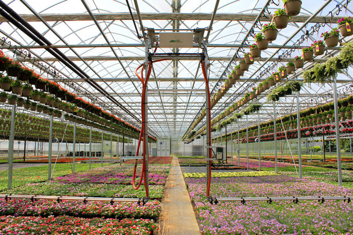 Double Rail Boom - Retail, Educational, & Commercial Greenhouse ...