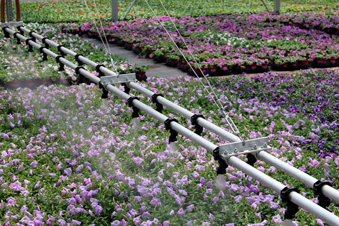 Double Rail Boom - Retail, Educational, & Commercial Greenhouse ...